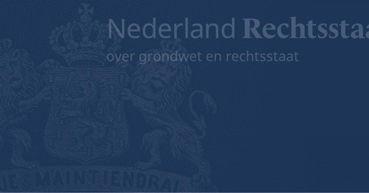 Videopresentatie lancering nieuwe website Nederlandrechtsstaat.nl ...