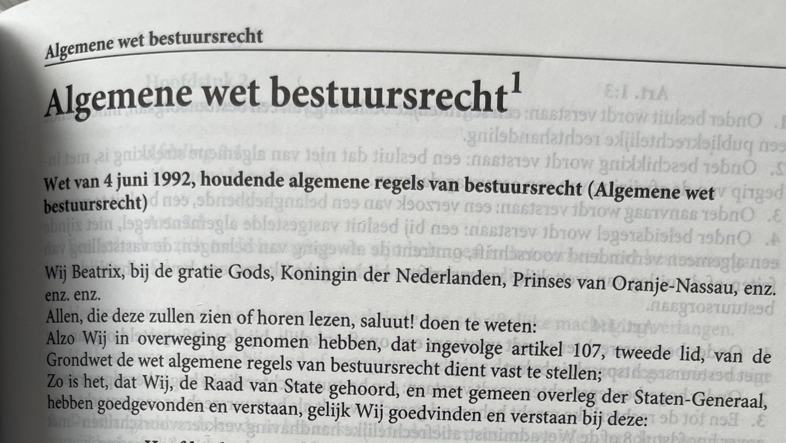 Dienstbaarheid in de Algemene wet bestuursrecht - Nederland Rechtsstaat